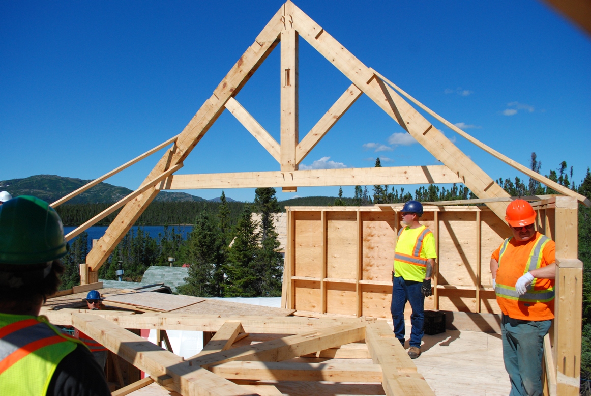 Gillis & Company Timber Frames – Timber Frame Lodge 1